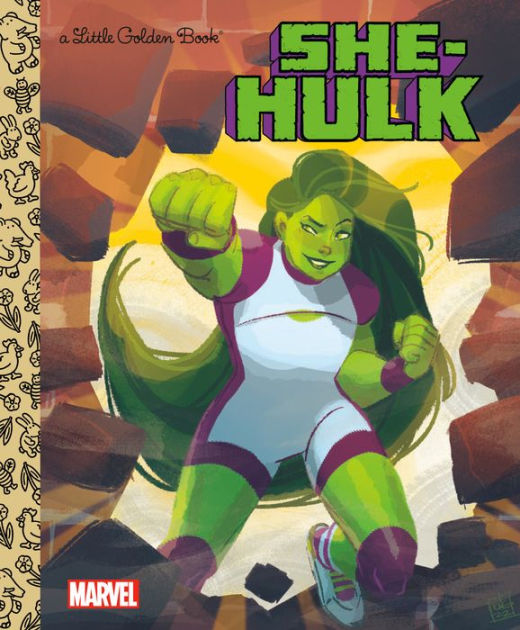 She-Hulk Little Golden Book (Marvel) by Jeneanne DeBois, Golden Books ...
