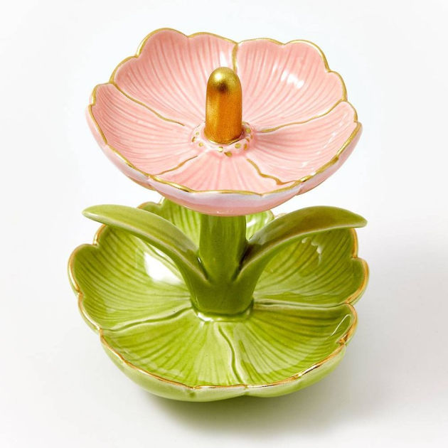 Ceramic Floral Jewelry Holder Exclusive by Form Pac | Barnes & Noble®
