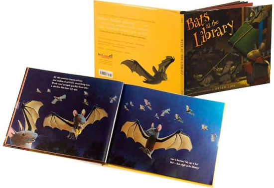 Bats at the Library by Brian Lies, Hardcover | Barnes & Noble®