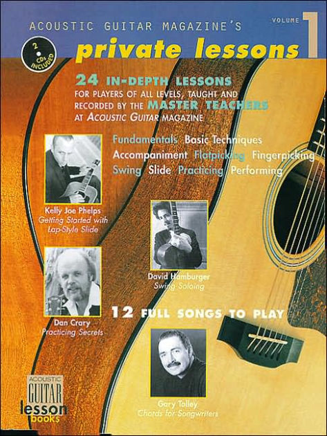 Acoustic Guitar Magazine's Private Lessons - 24 In-Depth Lessons, 12 ...