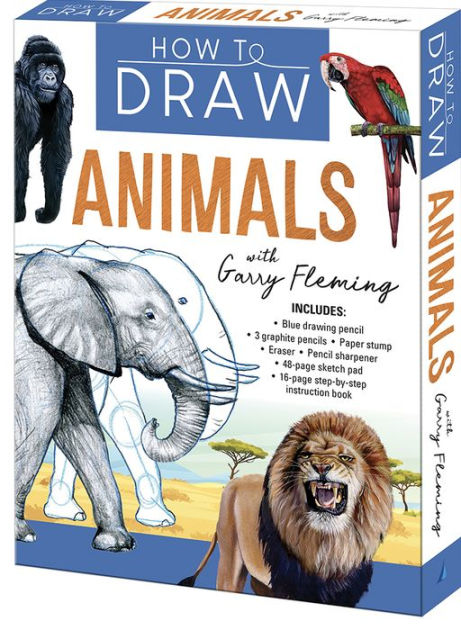 How to Draw Animals-Book and Kit by Lake Press, Other Format | Barnes ...
