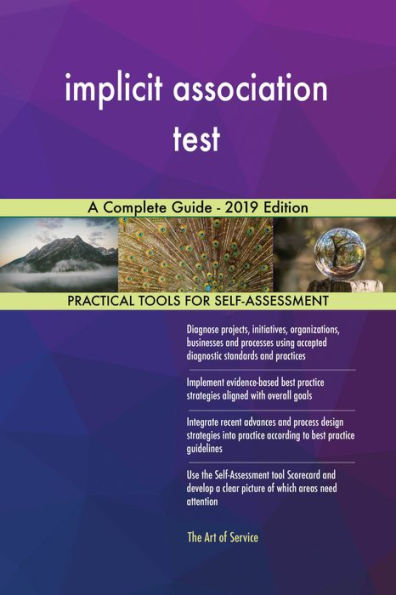 implicit association test A Complete Guide - 2019 Edition by Gerardus ...