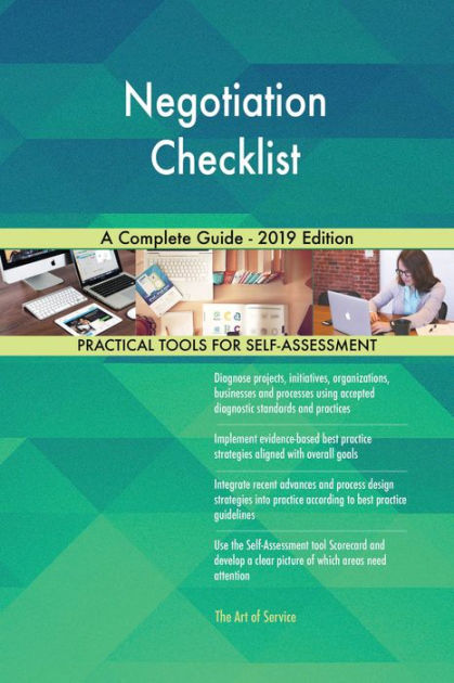 Negotiation Checklist A Complete Guide - 2019 Edition by Gerardus ...