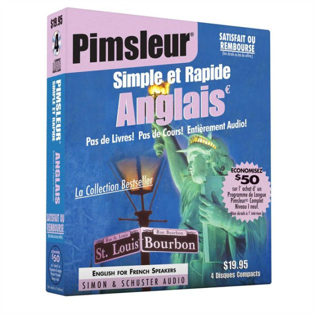 Pimsleur English for French Speakers Quick & Simple Course - Level 1 ...