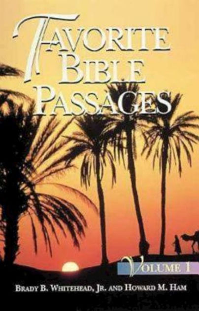 Favorite Bible Passages Volume 1 Student by Brady Whitehead, Howard M ...