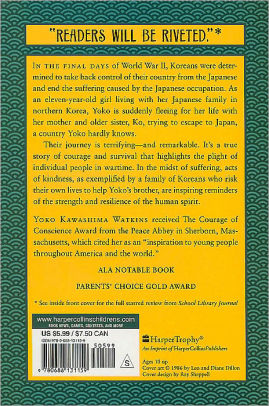 So Far from the Bamboo Grove by Yoko Kawashima Watkins, Paperback ...