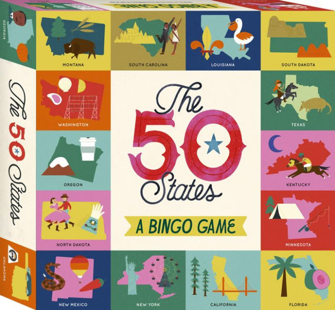 The 50 States Bingo Game: A Bingo Game for Explorers by Gabrielle ...