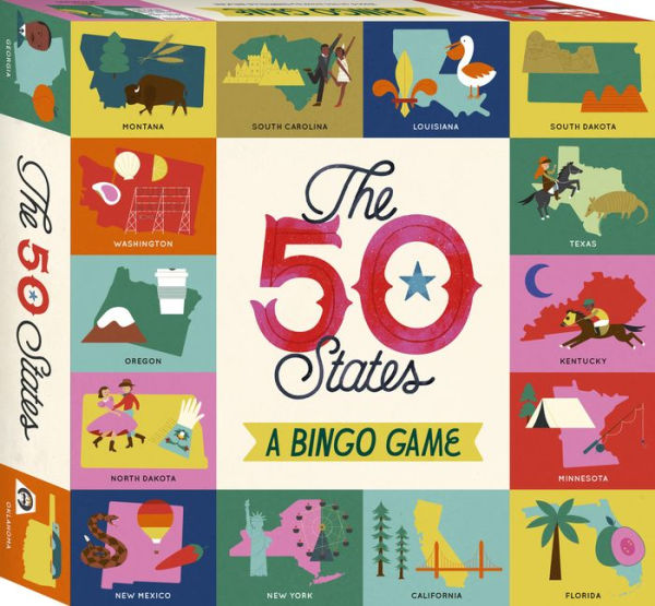 The 50 States Bingo Game: A Bingo Game for Explorers by Gabrielle ...