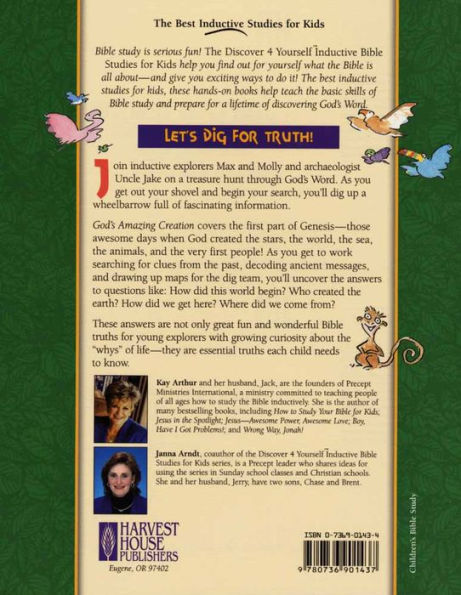 God's Amazing Creation: Genesis, Chapters 1 and 2 by Kay Arthur, Janna ...