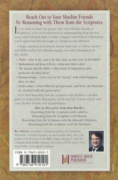 Reasoning from the Scriptures with Muslims by Ron Rhodes, Paperback ...