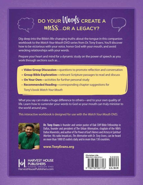 Watch Your Mouth Interactive Workbook: Understanding the Power of the ...