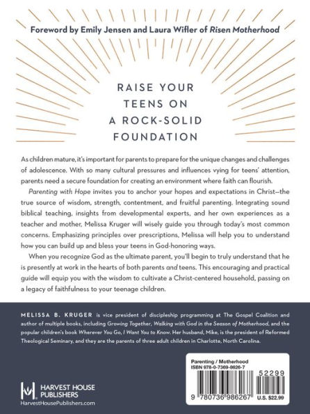 Parenting with Hope: Raising Teens for Christ in a Secular Age by Melissa B. Kruger, Hardcover ...