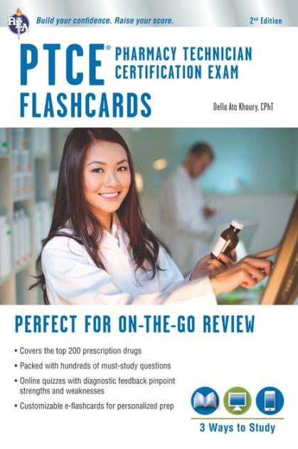 PTCE - Pharmacy Technician Certification Exam Flashcard Book + Online ...