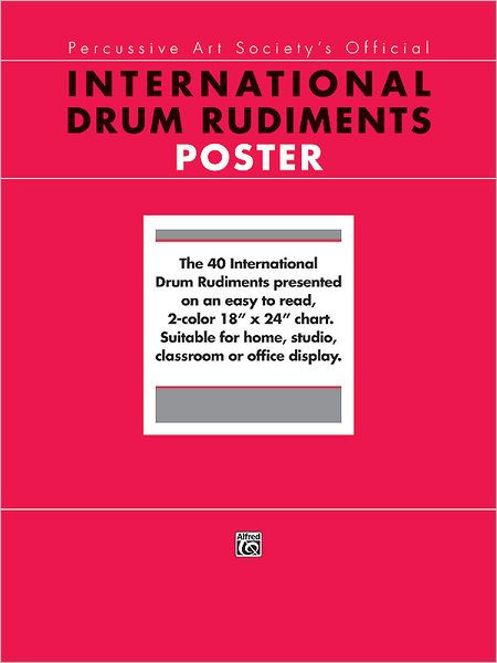 International Drum Rudiments: Poster by Rob Carson, Jay Wanamaker ...