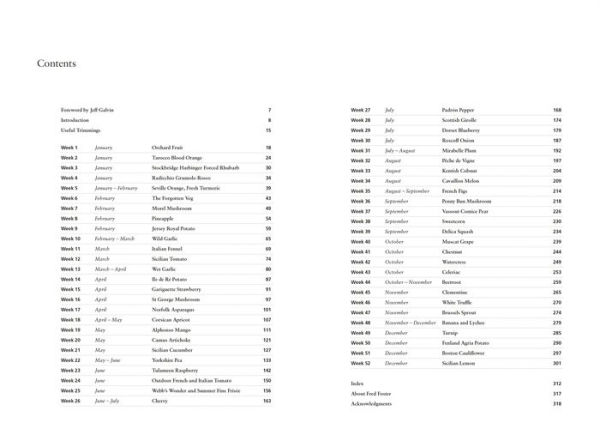 Turnips' Edible Almanac: The Week-by-week Guide to Cooking with ...