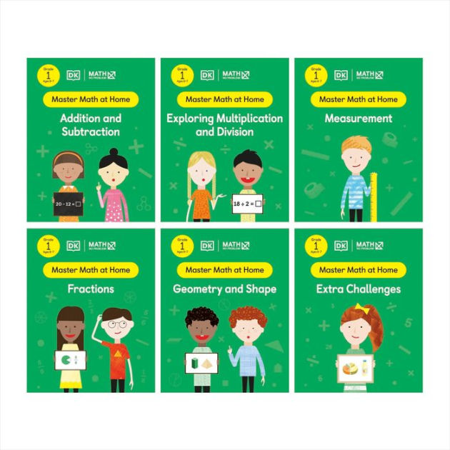 Math - No Problem! Collection of 6 Workbooks, Grade 1 Ages 6-7 by Math ...