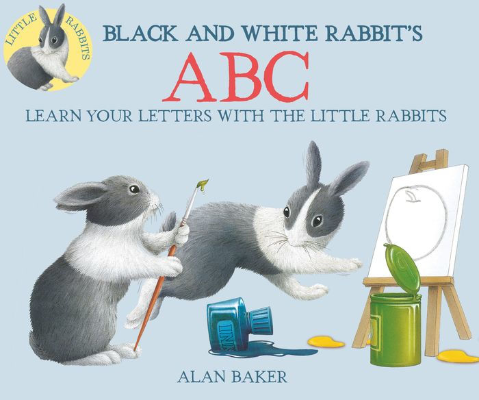 Black and White Rabbit's ABC by Alan Baker, Paperback | Barnes & Noble®