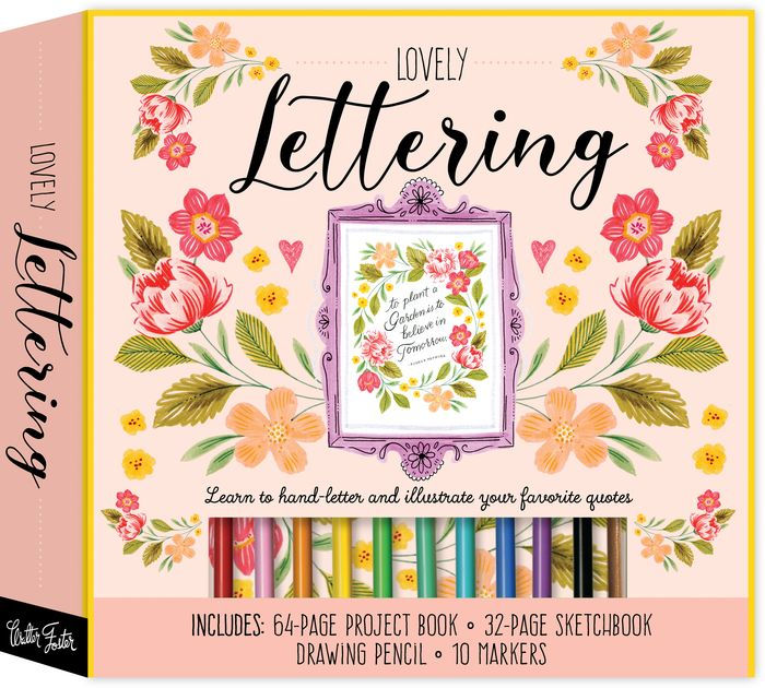 Lovely Lettering kit by McManness, Paperback | Barnes & Noble®