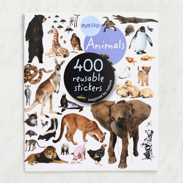 Eyelike Stickers: Animals by Workman Publishing, Sticker Book | Barnes ...