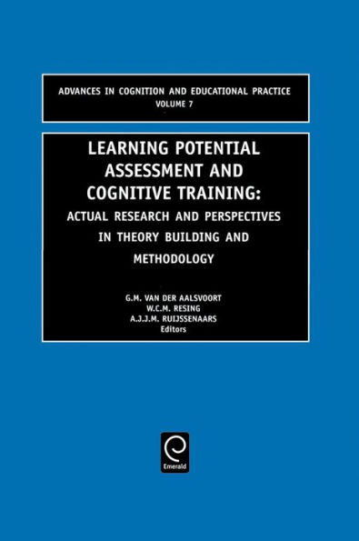 Learning Potential Assessment and Cognitive Training: Actual Research ...