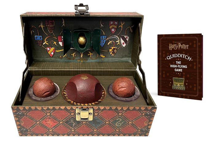 Harry Potter Collectible Quidditch Set (Includes Removeable Golden ...