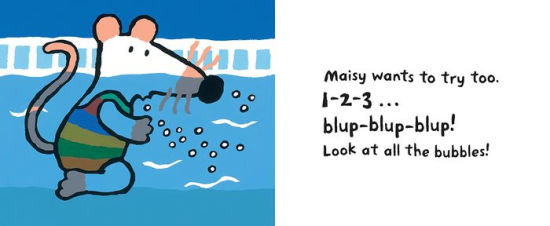 Maisy Learns to Swim: A Maisy First Experiences Book by Lucy Cousins ...