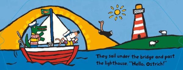 Maisy's Sailboat: (A Boat-Shaped Board Book About Maisy the Mouse's ...
