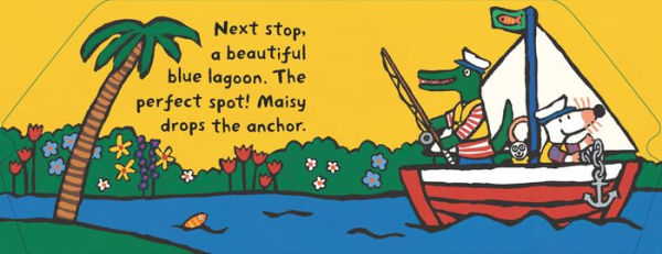 Maisy's Sailboat: (A Boat-Shaped Board Book About Maisy the Mouse's ...