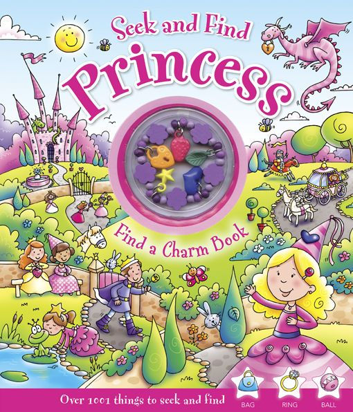 Seek and Find Princess: Find a Charm Book by Rachel Elliot, Lisa Regan ...