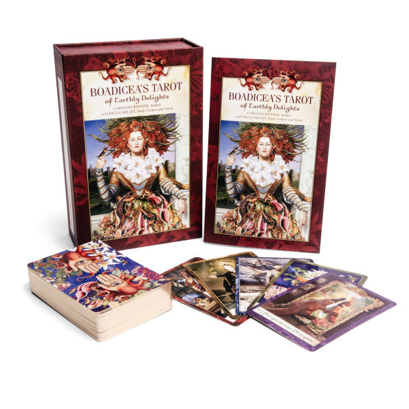 Boadicea's Tarot of Earthly Delights: (Tarot Kit Box Set with 80 Cards ...