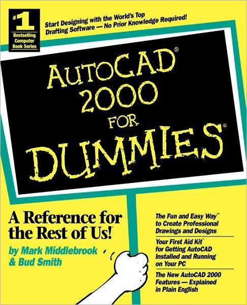 AutoCAD 2000 For Dummies by Mark Middlebrook, Bud E. Smith, Paperback ...