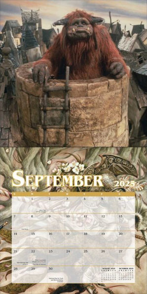 Jim Henson's Labyrinth 2025 Wall Calendar by Jim Henson Company ...