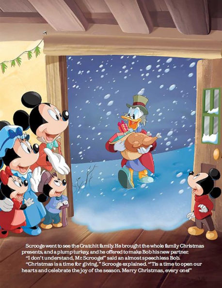 Disney Mickey's Christmas Carol by Megan Roth, John Loter, Hardcover ...