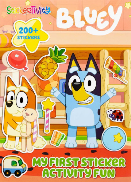 Bluey: Stickertivity: My First Sticker Activity Fun by Dienesa Le ...