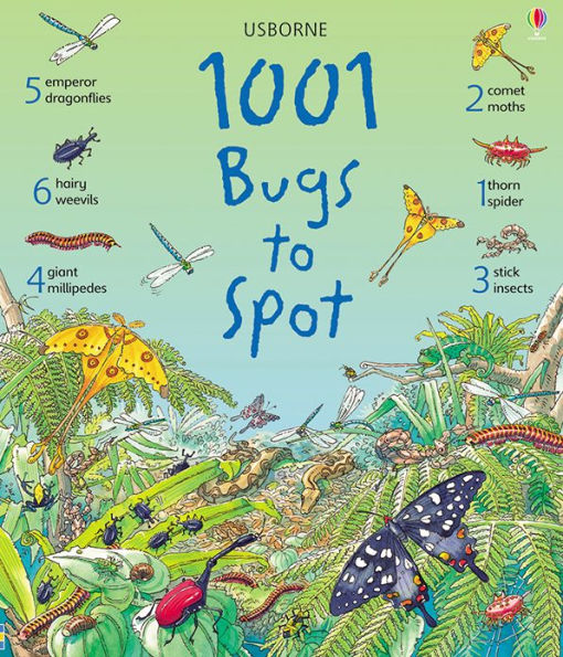 1001 Bugs to Spot (1001 Things to Spot Series) by Emma Helbrough, Teri ...