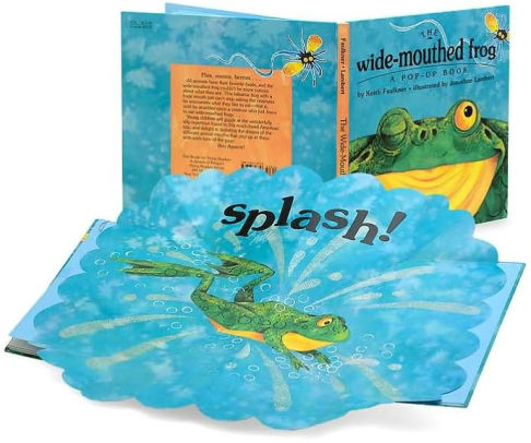 The Wide-Mouthed Frog: A POP-UP BOOK by Keith Faulkner, Jonathan ...