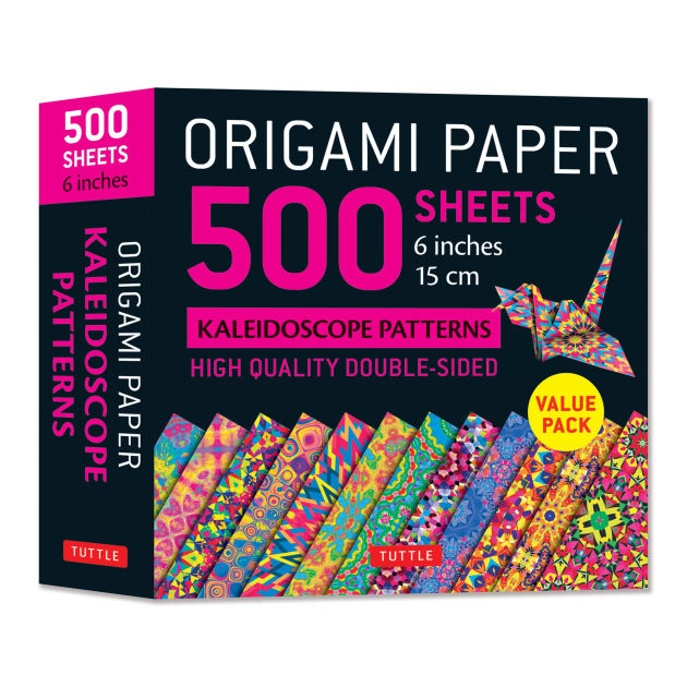 Origami Paper 500 sheets Kaleidoscope Patterns 6" (15 cm): Tuttle ...