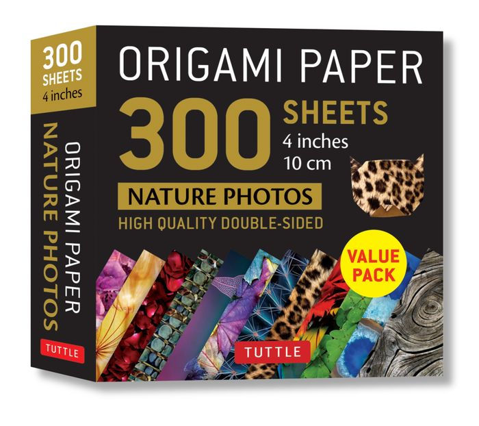 Origami Paper 300 sheets Nature Photo Patterns 4" (10 cm): Tuttle ...