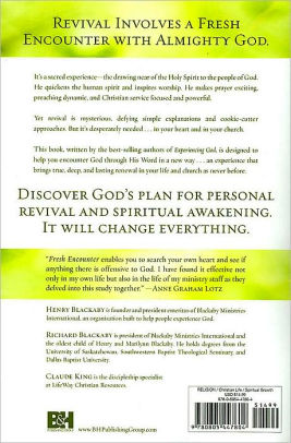 Fresh Encounter: God's Plan for Your Spiritual Awakening by Henry T ...
