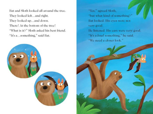 Bat and Sloth Solve a Mystery (Bat and Sloth: Time to Read, Level 2) by ...