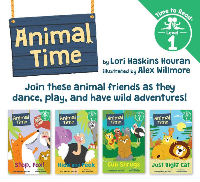 Animal Time Set #1 (Animal Time: Time to Read, Level 1) by Lori Haskins ...