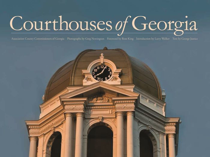 Courthouses of Georgia by Association County Commissioners of Georgia ...