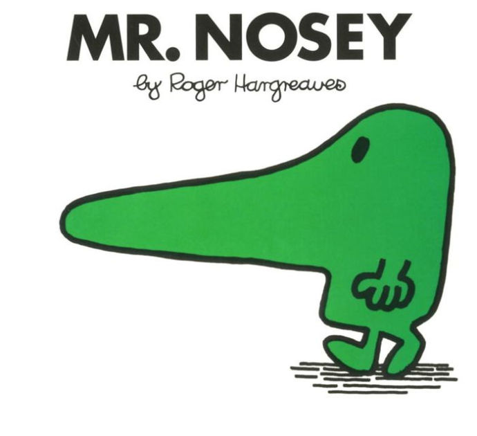 Mr. Nosey (Mr. Men and Little Miss Series) by Roger Hargreaves ...