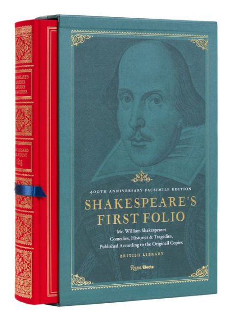 Shakespeare's First Folio: 400th Anniversary Facsimile Edition: Mr ...