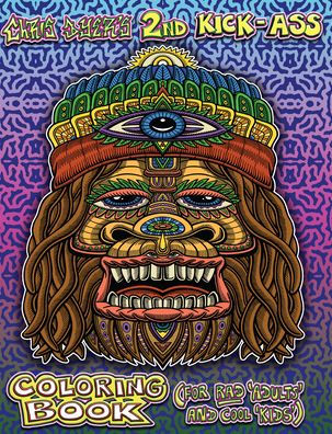Chris Dyer's 2nd Kick-Ass Coloring Book: For Rad 'Adults' and Cool ...