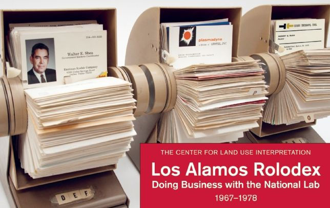 Los Alamos Rolodex: Doing Business with the National Lab 1967-1978 by ...