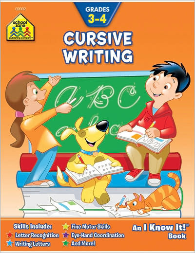 Cursive Writing: Grades 3-4 by Carolyn Dwyer, Richard Pape, Paperback ...