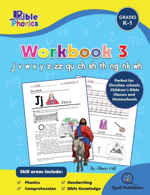 Bible Phonics Workbook 3 by Allison C Hall, Wayne Powell, Paperback ...