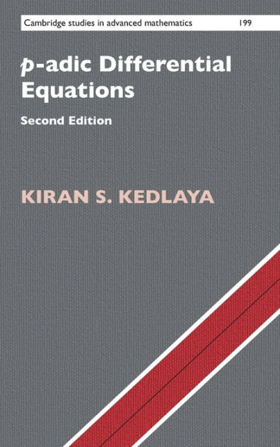 p-adic Differential Equations by Kiran S. Kedlaya, Hardcover | Barnes ...