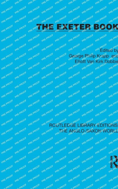 The Exeter Book by George Philip Krapp, Hardcover | Barnes & Noble®